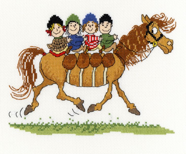 Thelwell Foursome - Chart Download | Bothy Threads