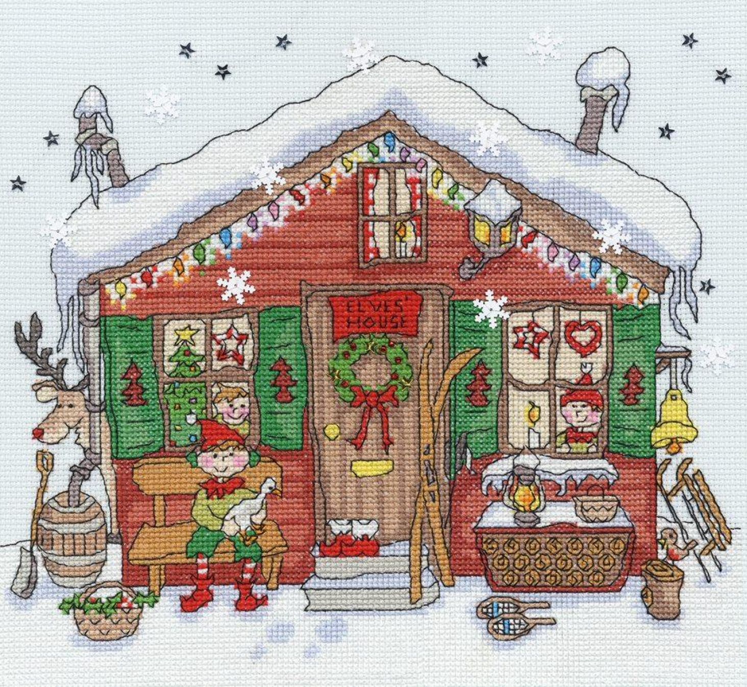 Elves' House - Chart Download | Bothy Threads