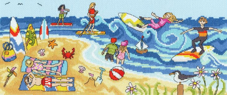 Seaside Fun | Bothy Threads