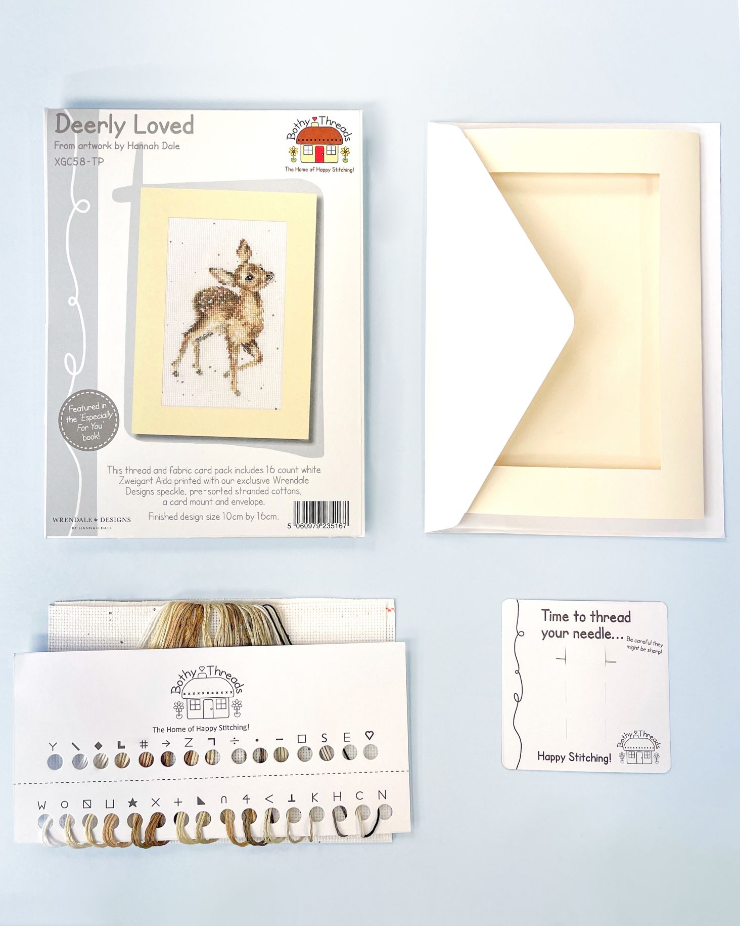 Deerly Loved - Thread & Fabric Pack | Bothy Threads