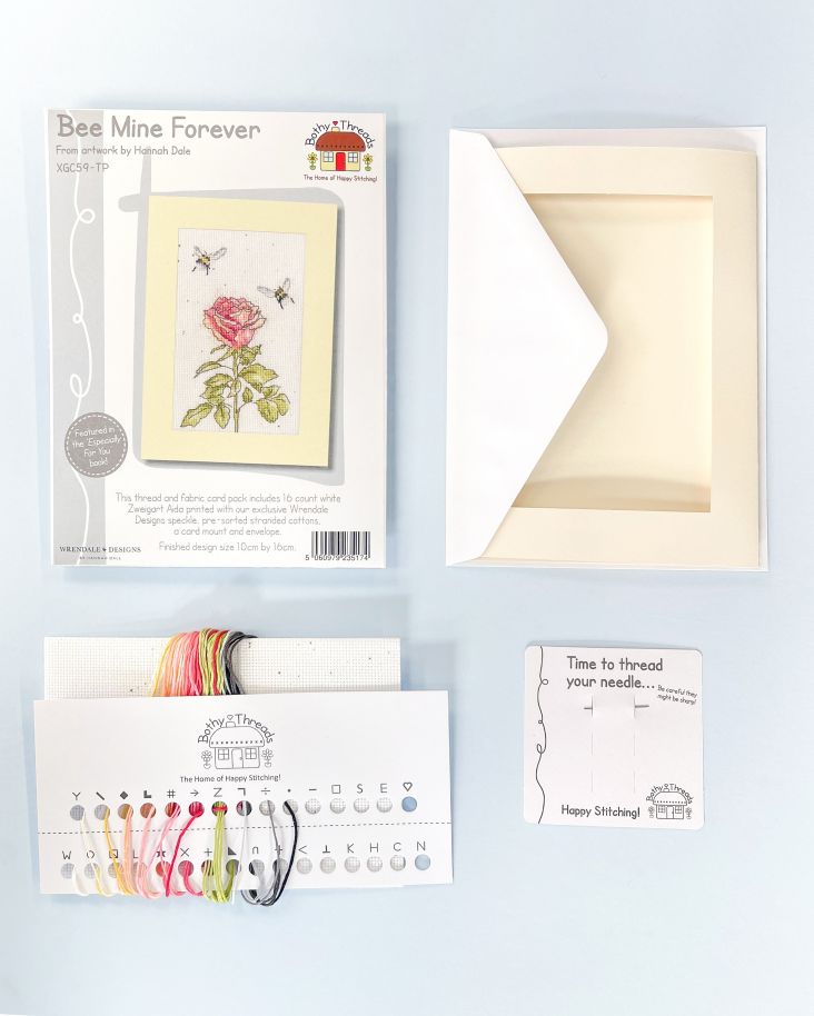 Bee Mine Forever - Thread & Fabric Pack | Bothy Threads