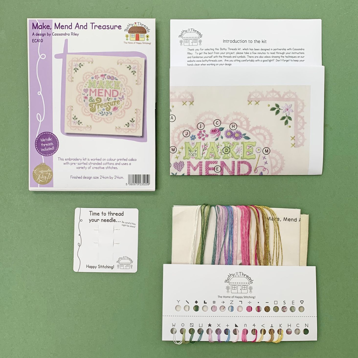 Embroidery - Make, Mend And Treasure | Bothy Threads