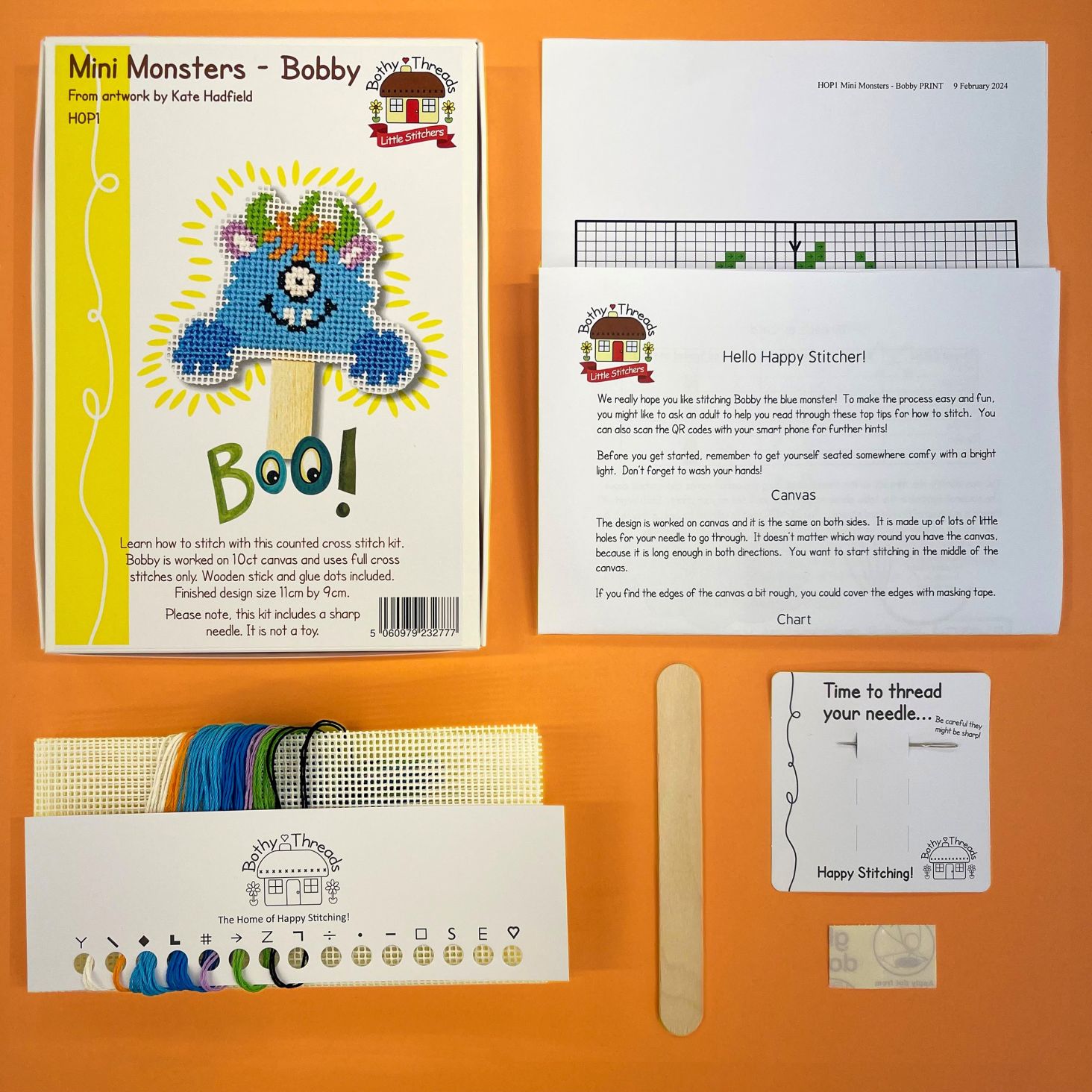 Mini Monsters - Bobby | Bothy Threads