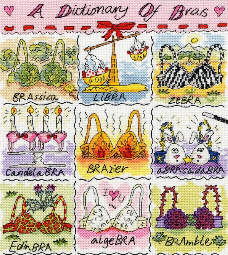 Dictionary of Bras - Chart Download | Bothy Threads