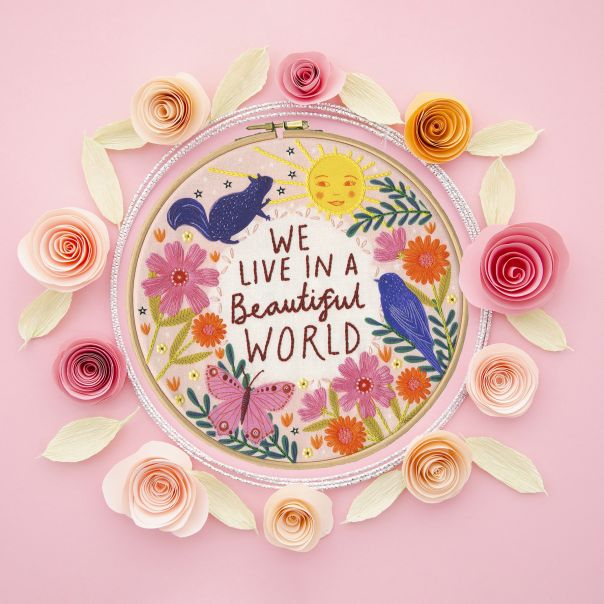 Sew Happy Embroidery - Beautiful World | Bothy Threads
