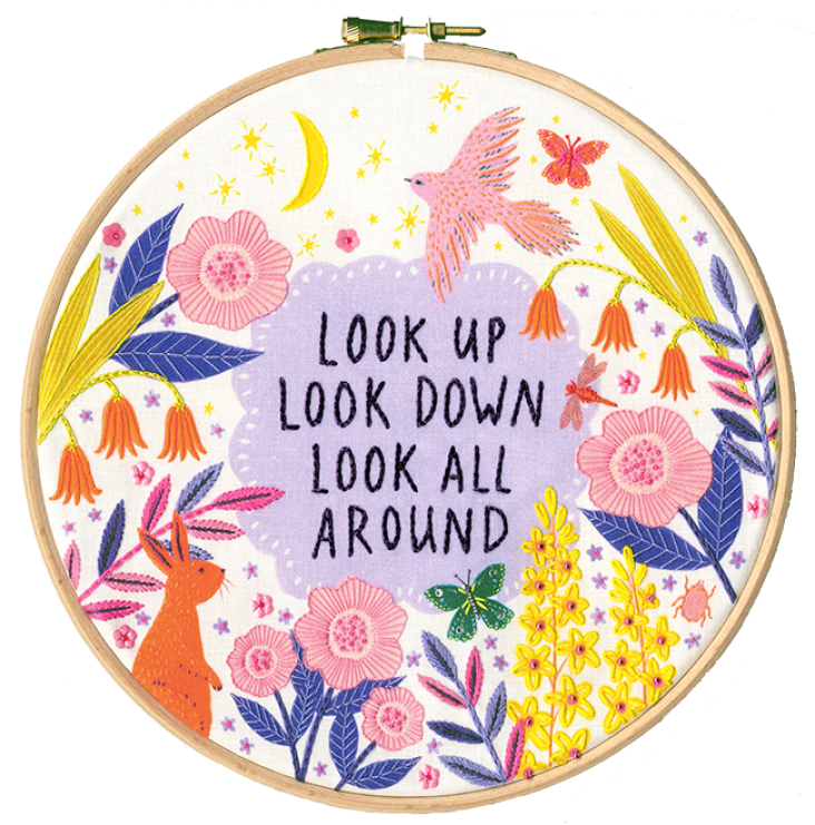 Sew Happy Embroidery - Look Up | Bothy Threads