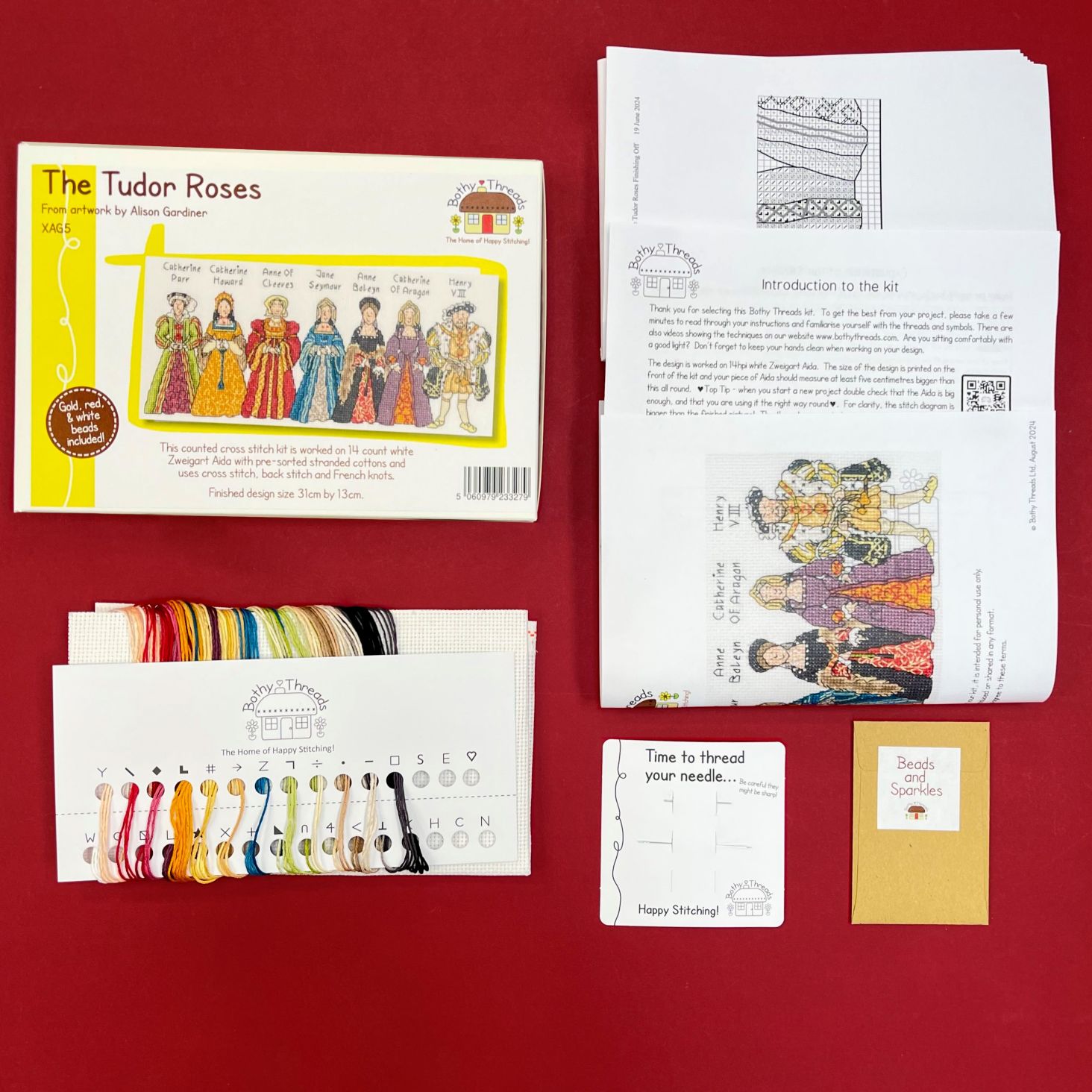 The Tudor Roses | Bothy Threads