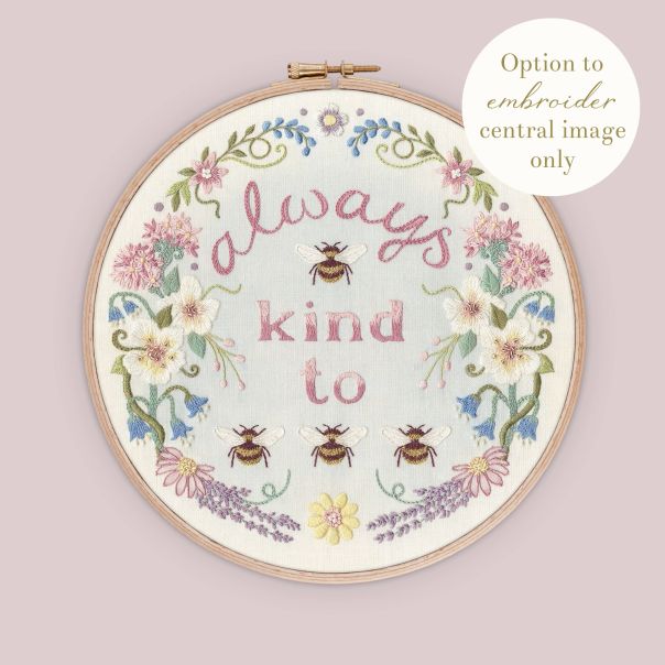 Embroidery - Bee Kind To Bees | Bothy Threads