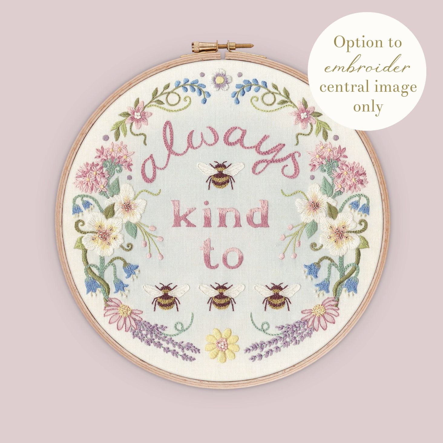 Embroidery - Bee Kind To Bees | Bothy Threads