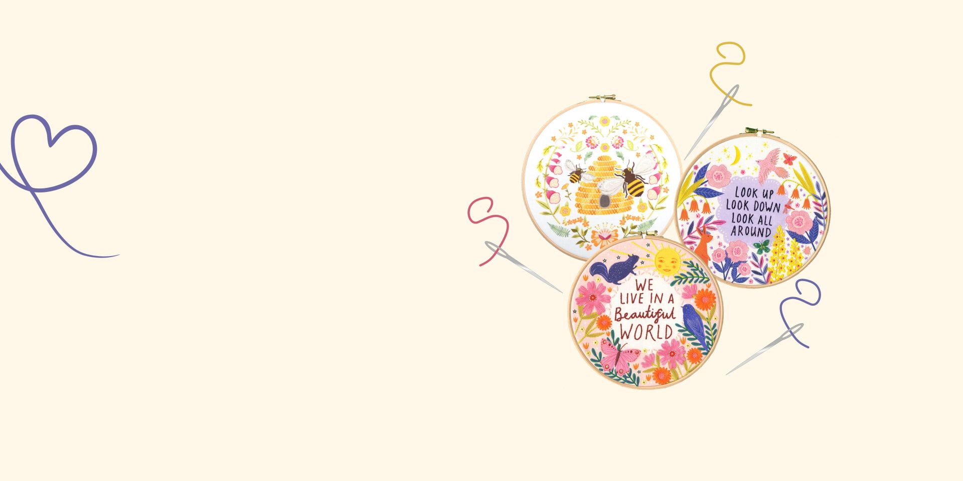 Cross Stitch & Embroidery Kits | Tapestry |… | Bothy Threads