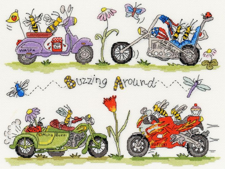 Buzzing Around - Chart Download | Bothy Threads