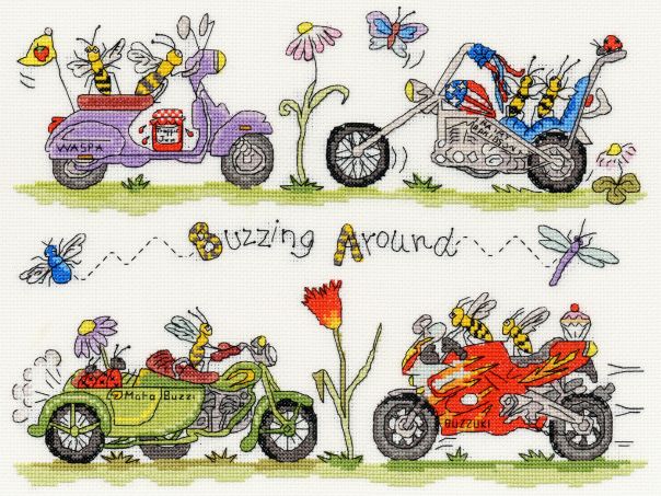 Buzzing Around - Chart Download | Bothy Threads