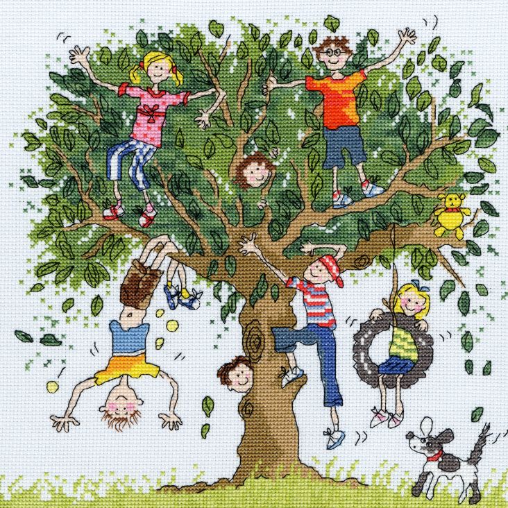 Tree Fun - Chart Download | Bothy Threads
