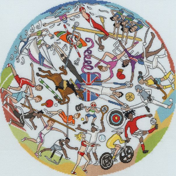 Circle of Sports- Chart Download | Bothy Threads