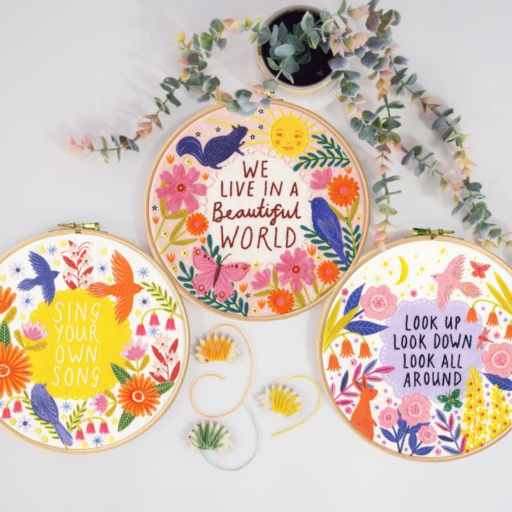 Sew Happy Embroidery - Look Up | Bothy Threads